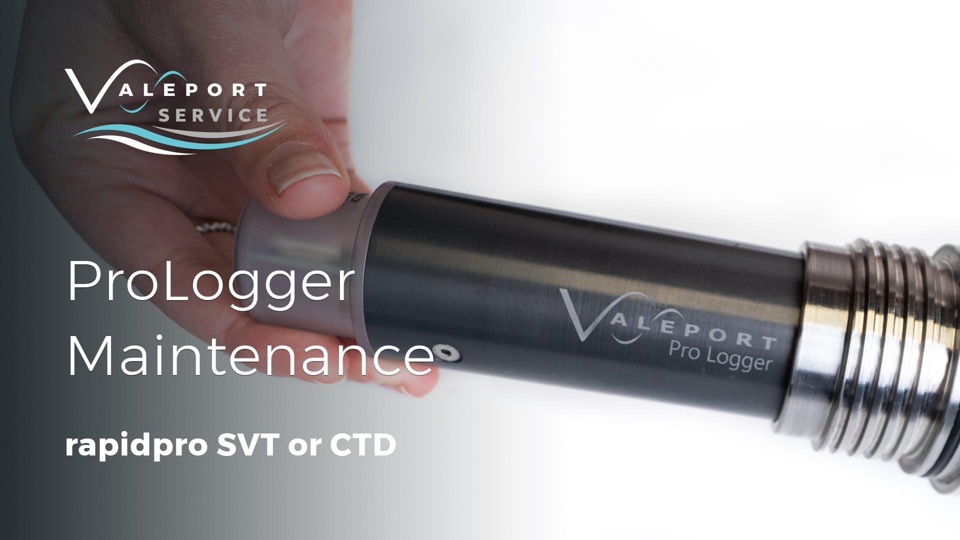 ProLogger Maintenance - rapidPro SVT or CTD - Teledyne Valeport